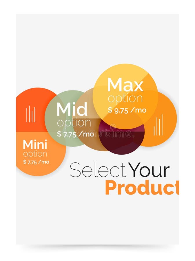 Option Select Infographic Banner Stock Illustration - Illustration of ...