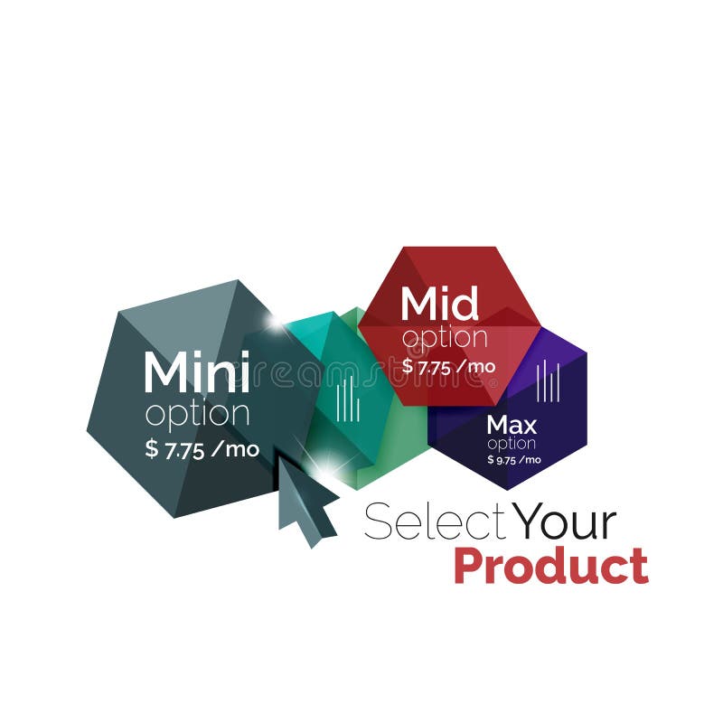 Option select template stock vector. Illustration of isolated - 81235533