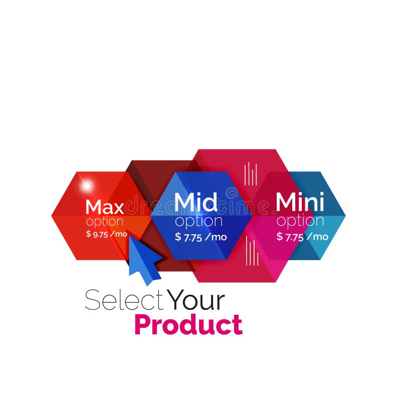 Option select template stock vector. Illustration of list - 81412117