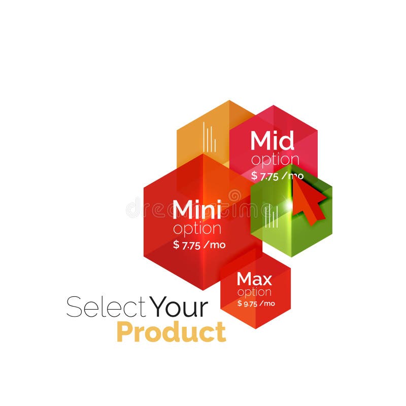 Option select template stock vector. Illustration of choice - 81412384