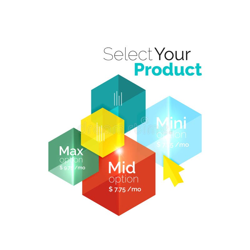 Option select template stock vector. Illustration of isolated - 81430093