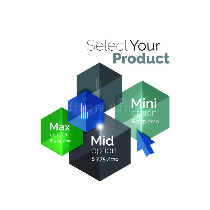 Option select template stock vector. Illustration of isolated - 81651971