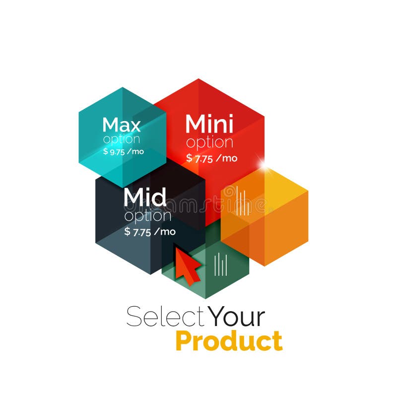 Option select template stock vector. Illustration of menu - 81943777