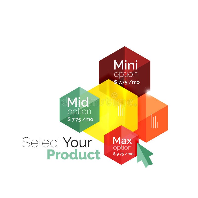 Option select template stock vector. Illustration of creative - 81943954