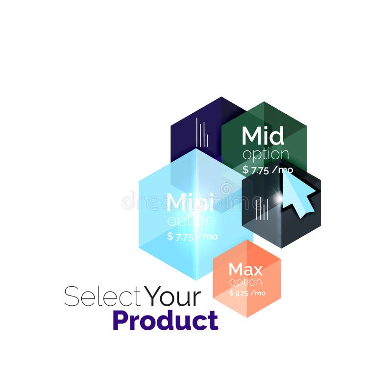 Option select template stock vector. Illustration of menu - 82155554