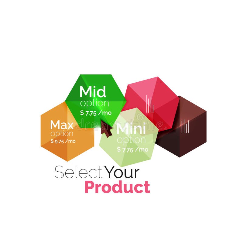 Option select template stock vector. Illustration of business - 81430907