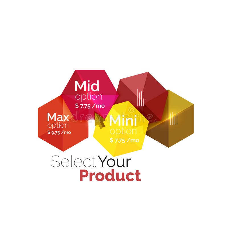 Option select template stock vector. Illustration of business - 81430907