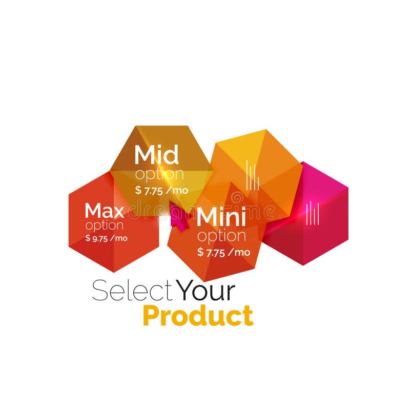Option select template stock illustration. Illustration of flyer - 82853473