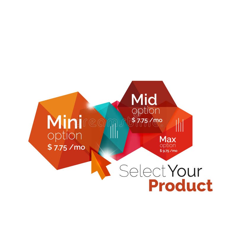 Option select template stock vector. Illustration of advertising - 86001240