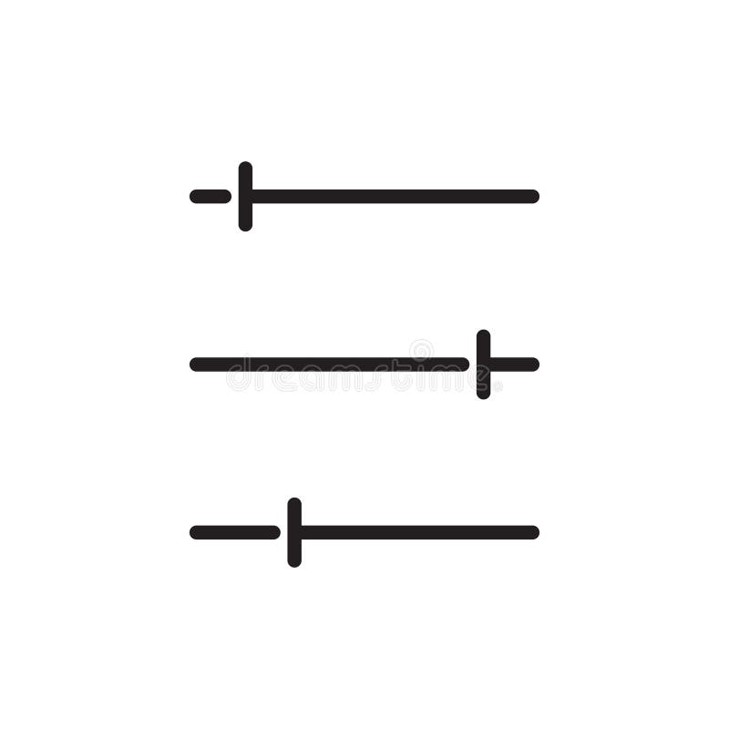 Option Setting Icon. Flat Solid Style Vector Illustration Stock Vector ...