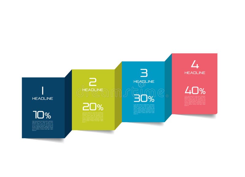 Option Step by Step Schedule, Tab, Banner. Stock Vector - Illustration ...