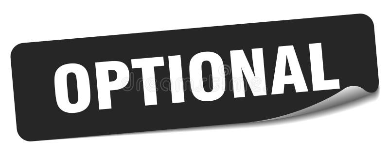 Optional stock vector. Illustration of rectangular, word - 104334083