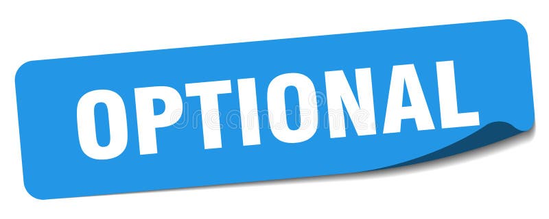 Optional stock vector. Illustration of rectangular, word - 104334083