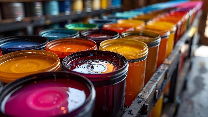 Options for Customization in Production: a Display of Colorful Liquid ...