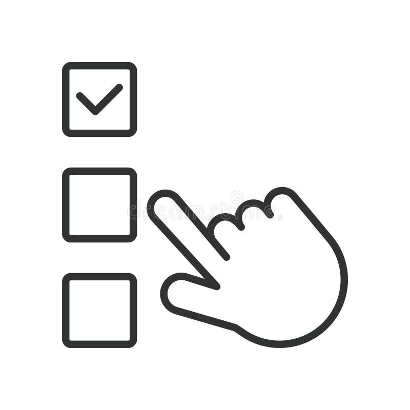 Options, Icon in Line Design. Options, Choice, Settings, Preference ...