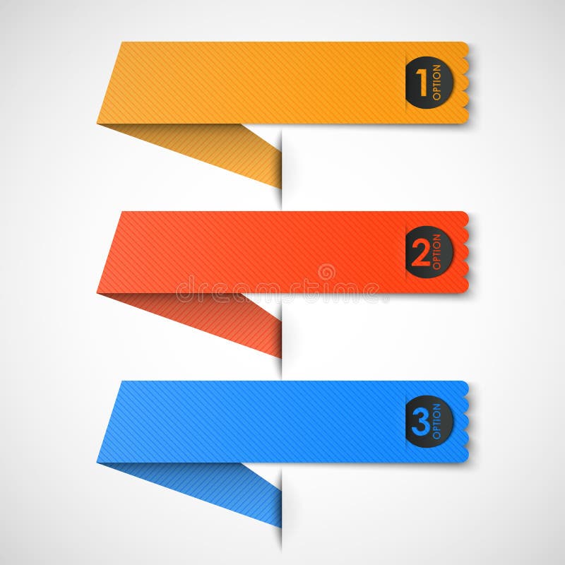 Options from paper vector stock vector. Illustration of label - 29220365