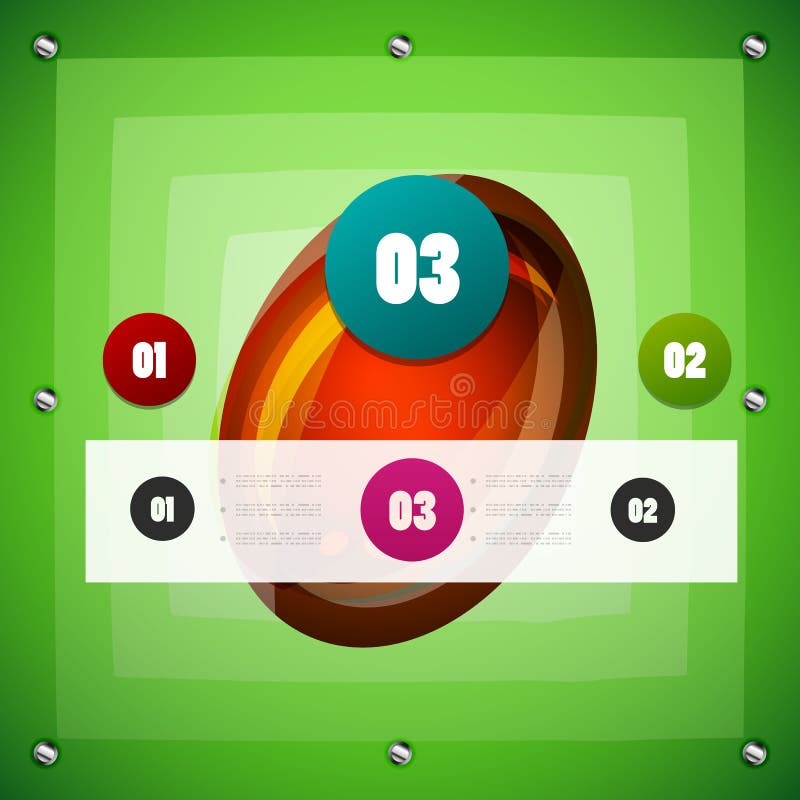 Options Steps Modern Template Stock Vector - Illustration of arrow ...