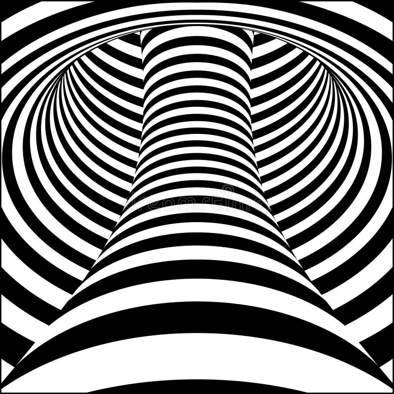Optische Kunst vektor abbildung. Illustration von abbildung - 28323872