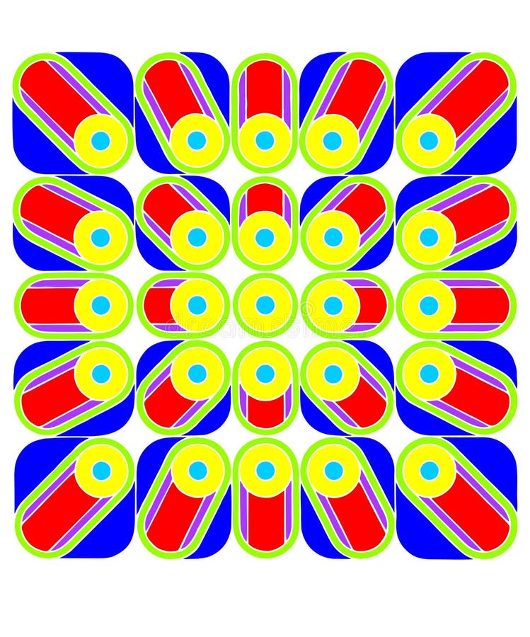Optisk geometrisk design vektor illustrationer. Illustration av ...