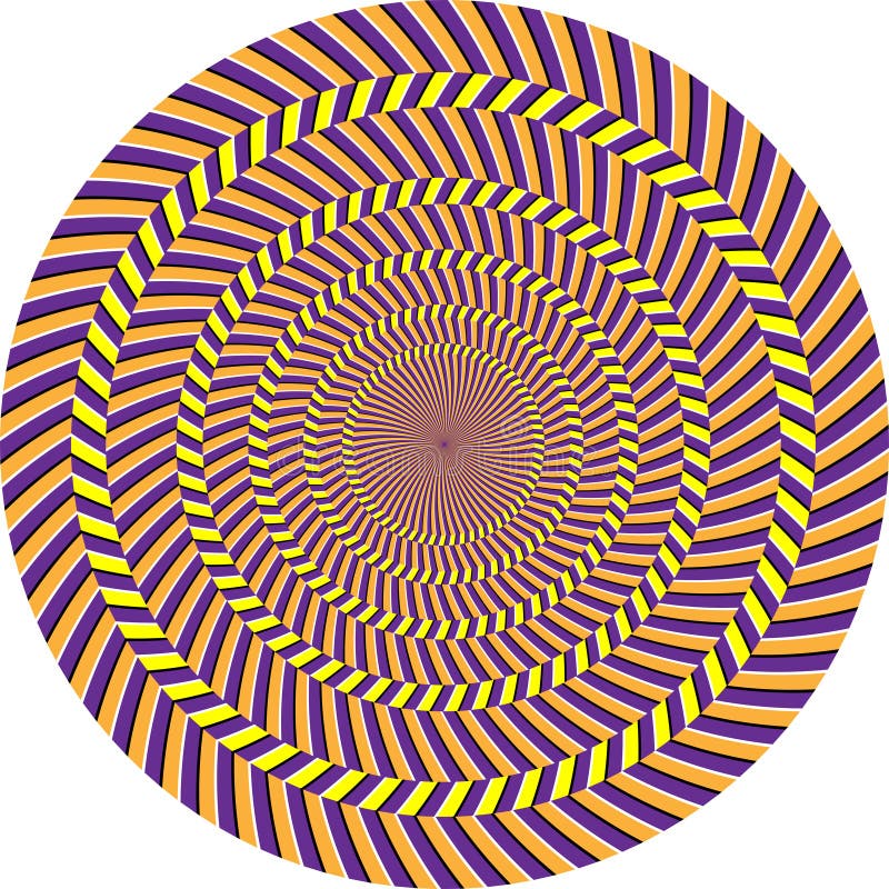 Optisk illusion vektor illustrationer. Illustration av samtida - 10682406