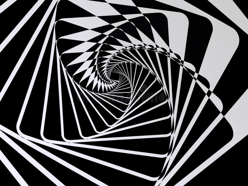 Optisk illusion vektor illustrationer. Illustration av fyrkant - 48842122