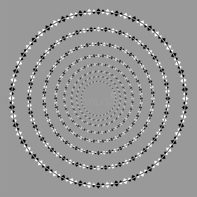 Optiska illusioner vektor illustrationer. Illustration av illustration ...