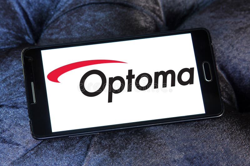 Optoma Corporation logo editorial image. Image of icons - 108317565