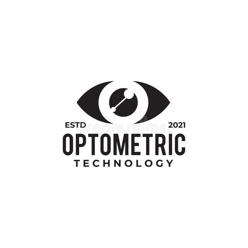 Optometric Clinic Logo Design Template Stock Vector - Illustration of ...