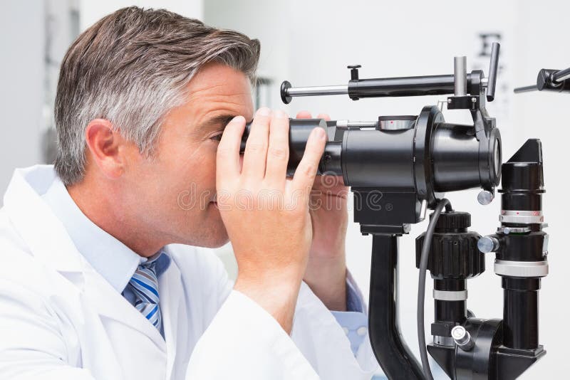 Optical Instrument stock image. Image of equipment, optometrist - 76201195