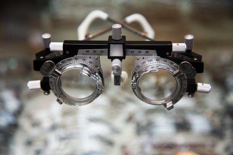 Optometrist spectacles stock photo. Image of check, ophthalmology ...