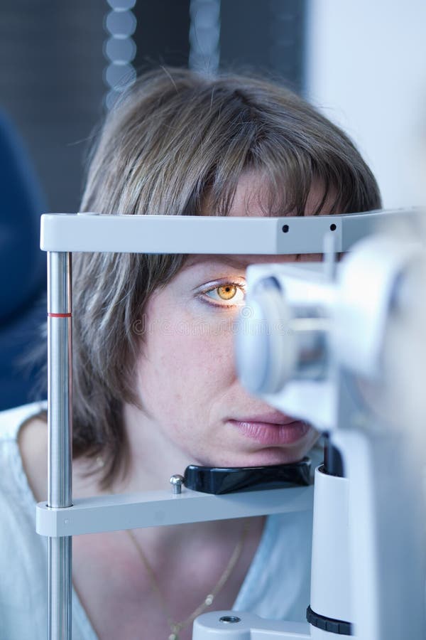 Optometry concept stock image. Image of doctor, girl - 14040621