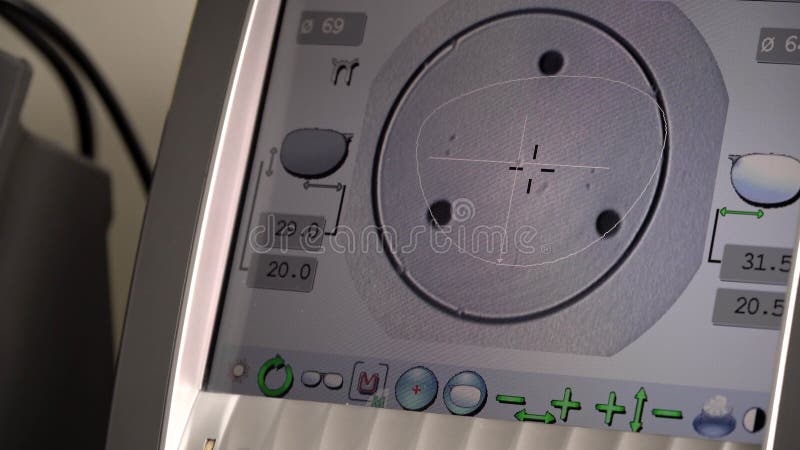 Optometry - Production of Glasses and Lenses for Vision. Glasses Making ...