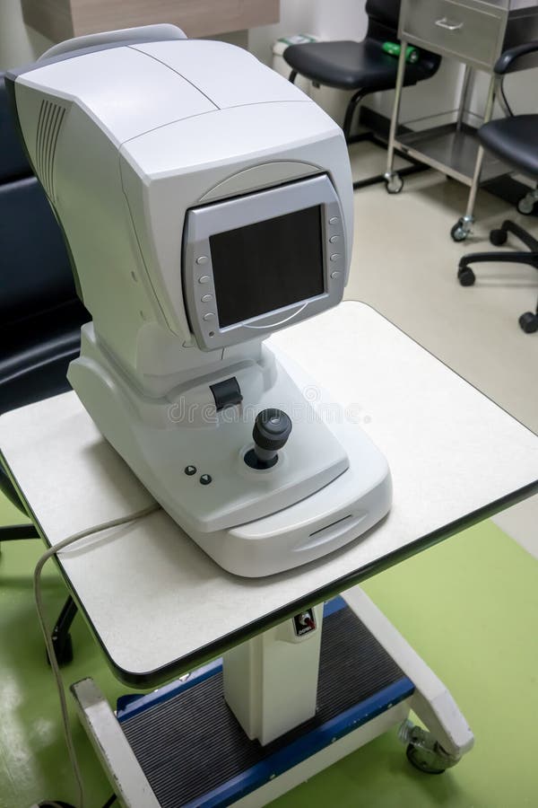 Optometry Machine, Phoropter for Corneal Topography, Corneal Exam Stock ...