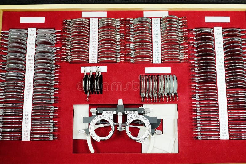 Optometry set stock photo. Image of optic, diagnosis - 53194156