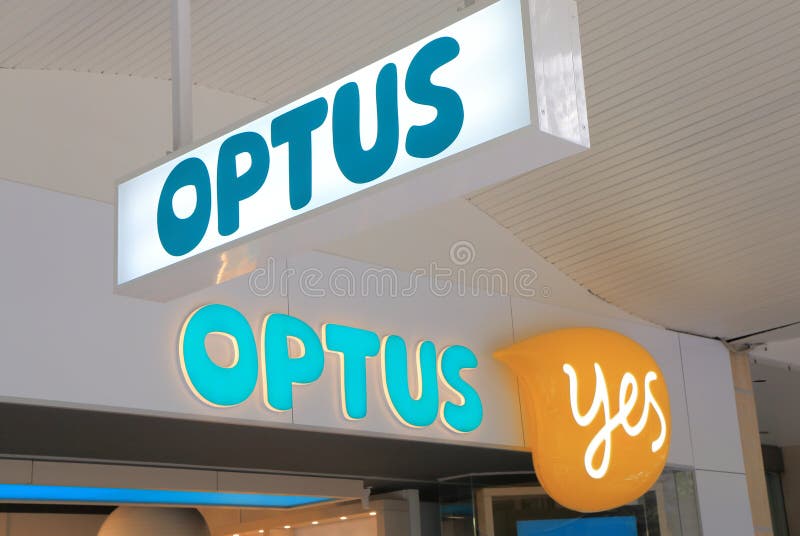 Optus Australia editorial stock image. Image of company - 38767309