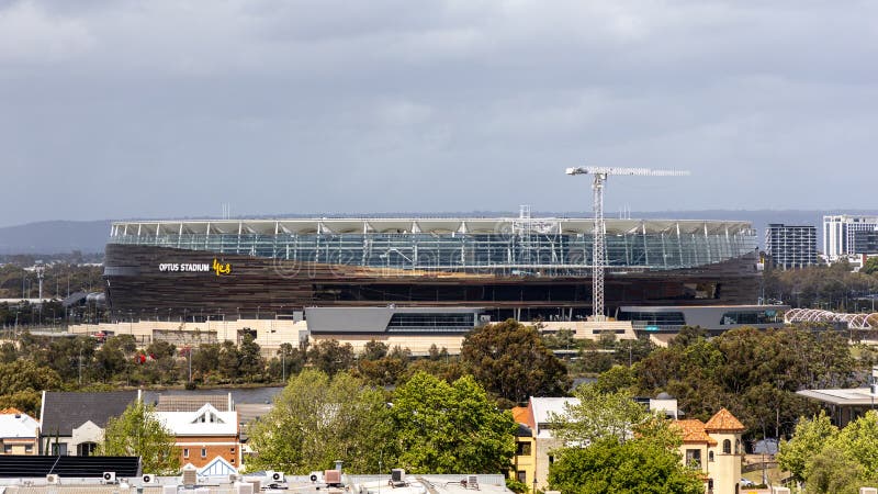 Optus Stadium Located in Perth Western Australia on October 19th 2021 ...