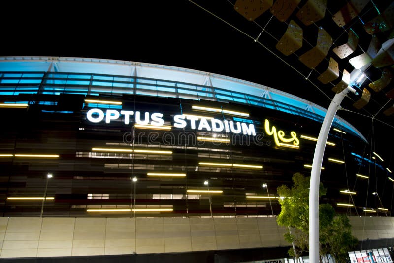 Optus Stadium Night Stock Photos - Free & Royalty-Free Stock Photos ...