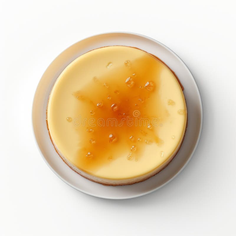 Opulent Butterscotch Cake: a Delectable 3d Render with Translucent ...