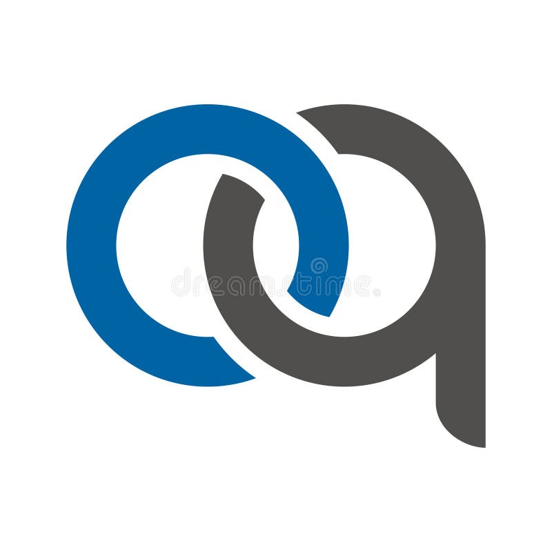 Letter a with a Link Logo Design Template Stock Vector - Illustration ...