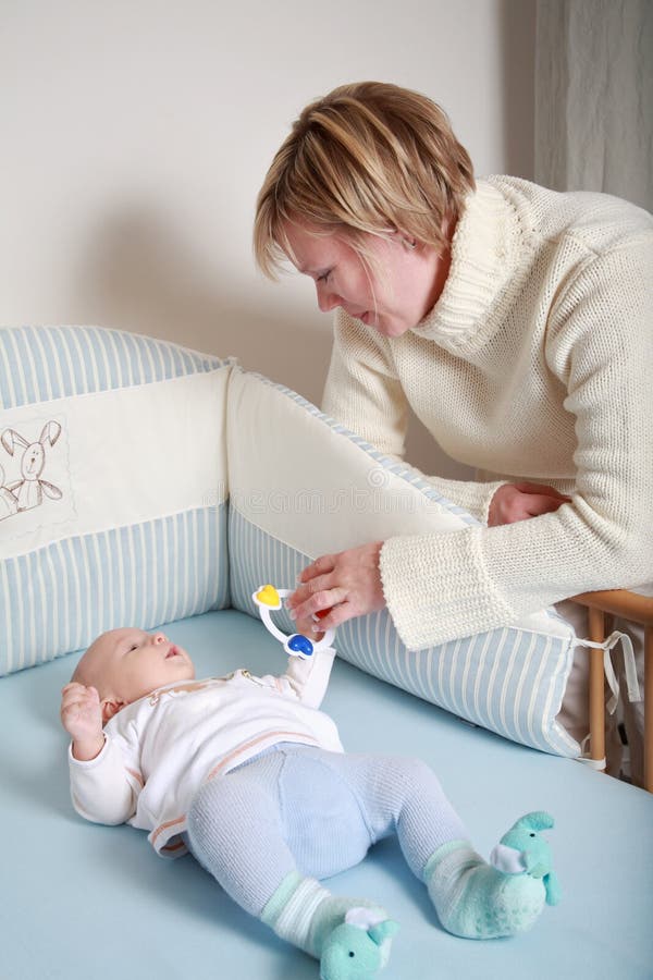 Ora di andare a letto fotografia stock. Immagine di rapporto - 7681844