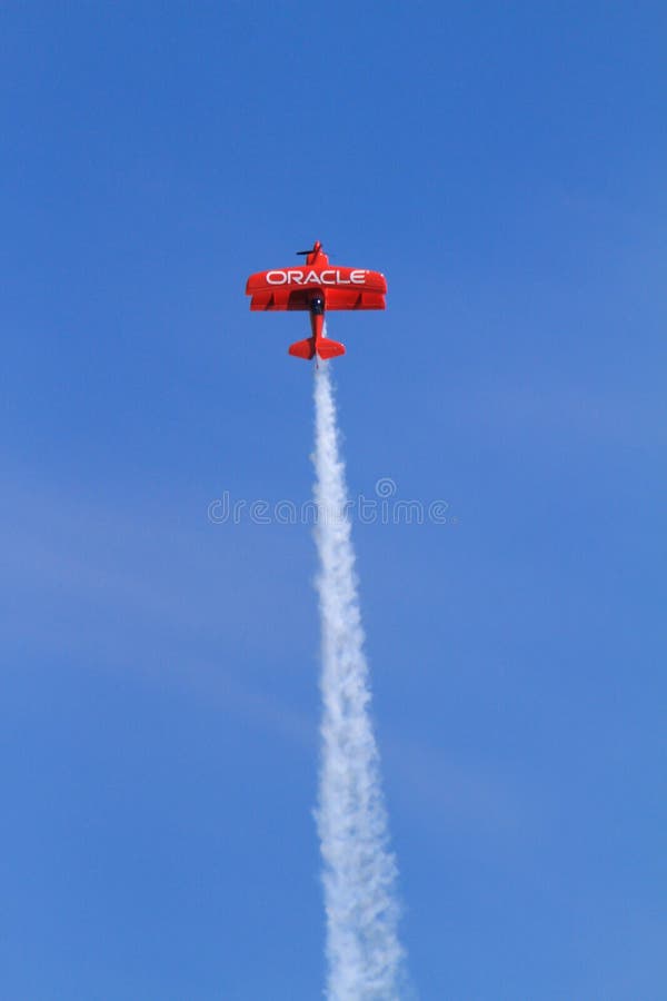 Oracle Airplane at the Chicago Air Show Editorial Photography - Image ...