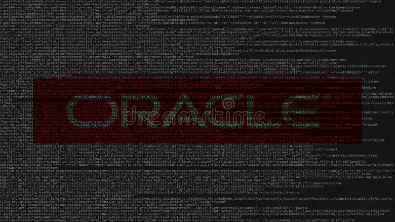 Oracle Corporation Logo Made Of Source Code On Computer Screen