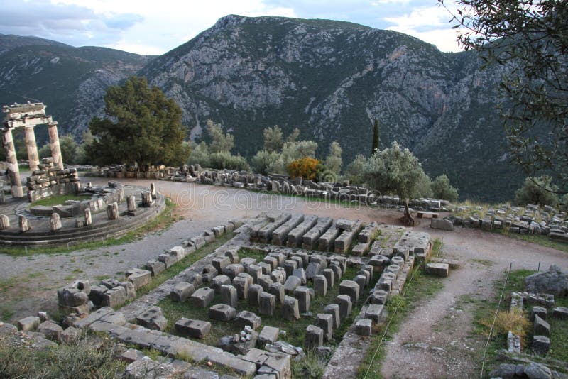 Oracle at Delphi, stock image. Image of alexander, oracle - 107865457
