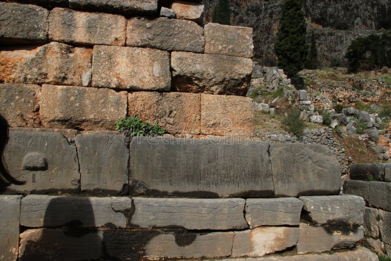 Oracle at Delphi, stock photo. Image of greece, apollo - 107997502