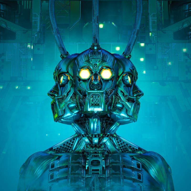 The oracle sees all stock illustration. Illustration of concept - 184834654