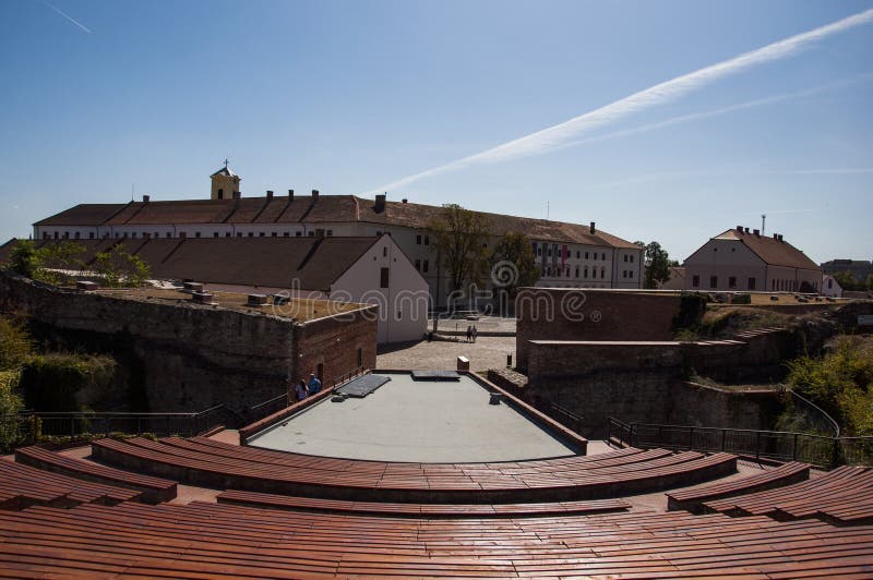 ORADEA, ROMANIA , Inside the Citadel of Oradea Editorial Stock Photo ...