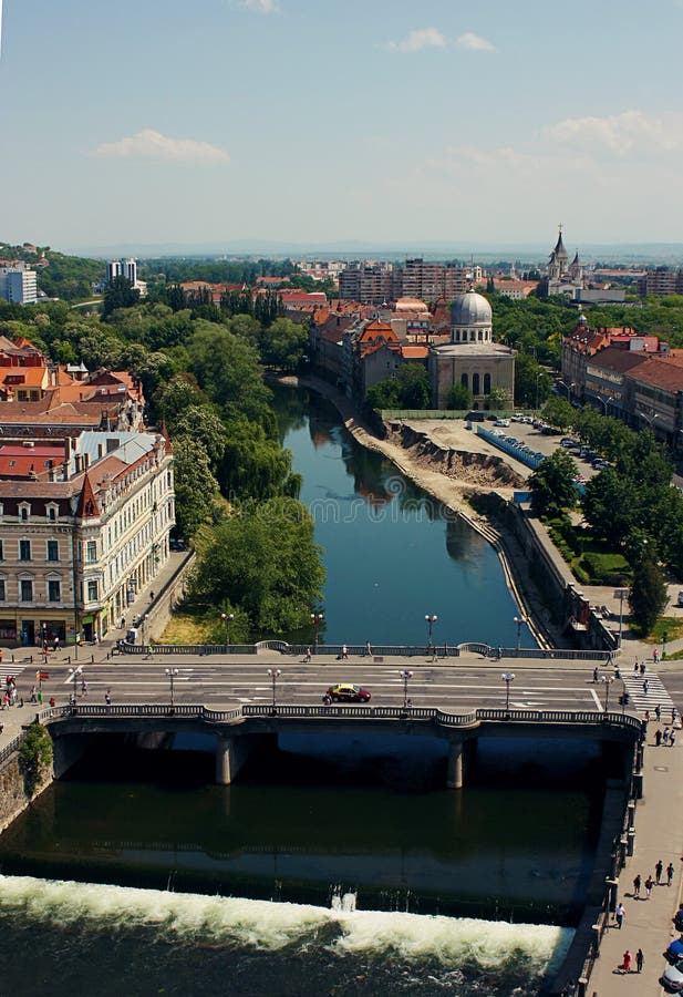 Oradea City Hall, Romania stock photo. Image of town, architecture ...