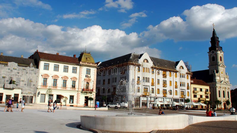Oradea Panorama - Transylvania, Romania Stock Image - Image of ...