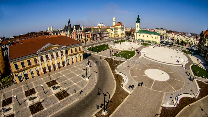 Ville d'Oradea, Roumanie image stock. Image du vieux - 59032091