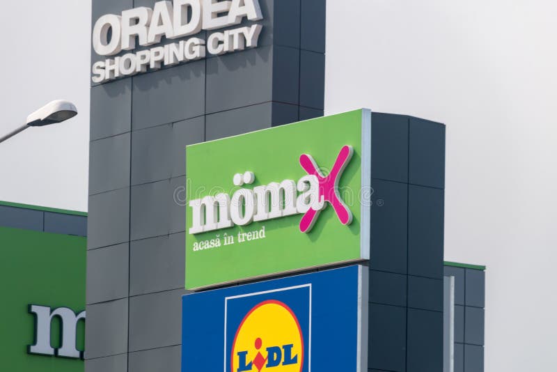 Logo and sign of Momax editorial stock photo. Image of moemax - 253326138